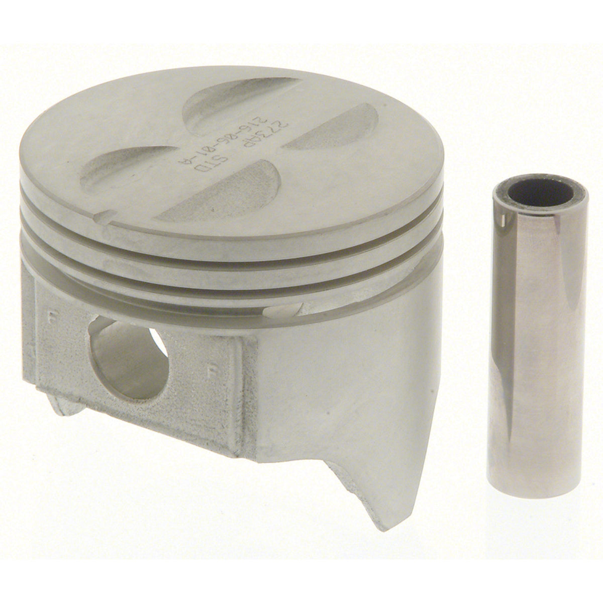 PISTON SINGLE FORD SB CAST .030 FLAT TOP WITH 4V RELIEF – Silvester V8