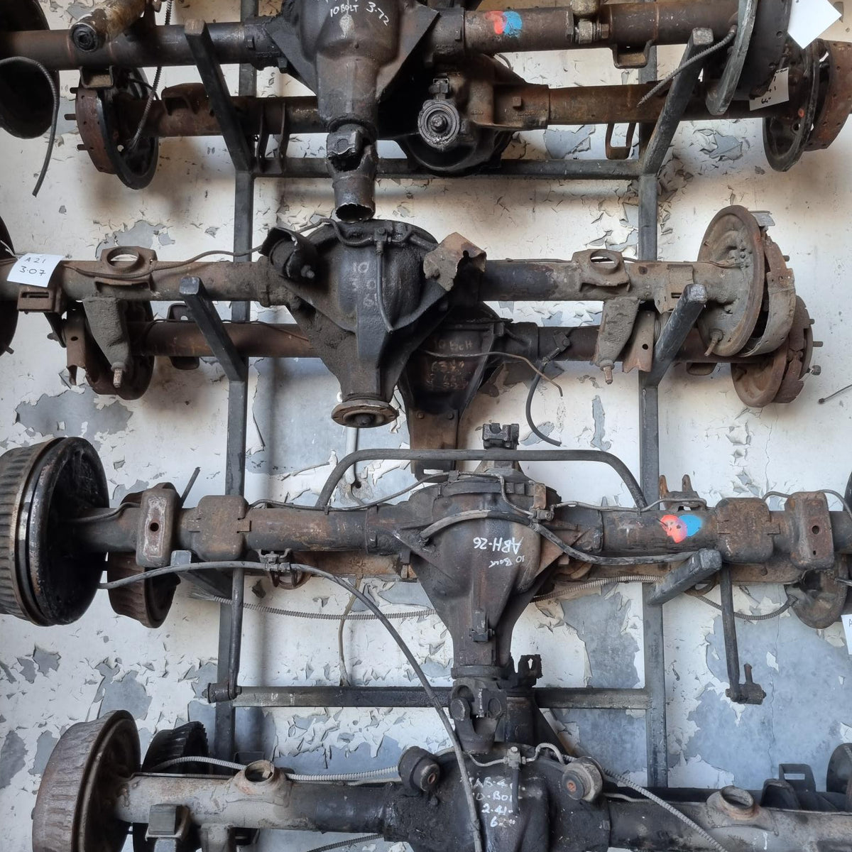 GM HD TRUCK DIFF (DANA STYLE) LATE MODEL DISC BRAKE FULL FLOAT 68 1/2 ...