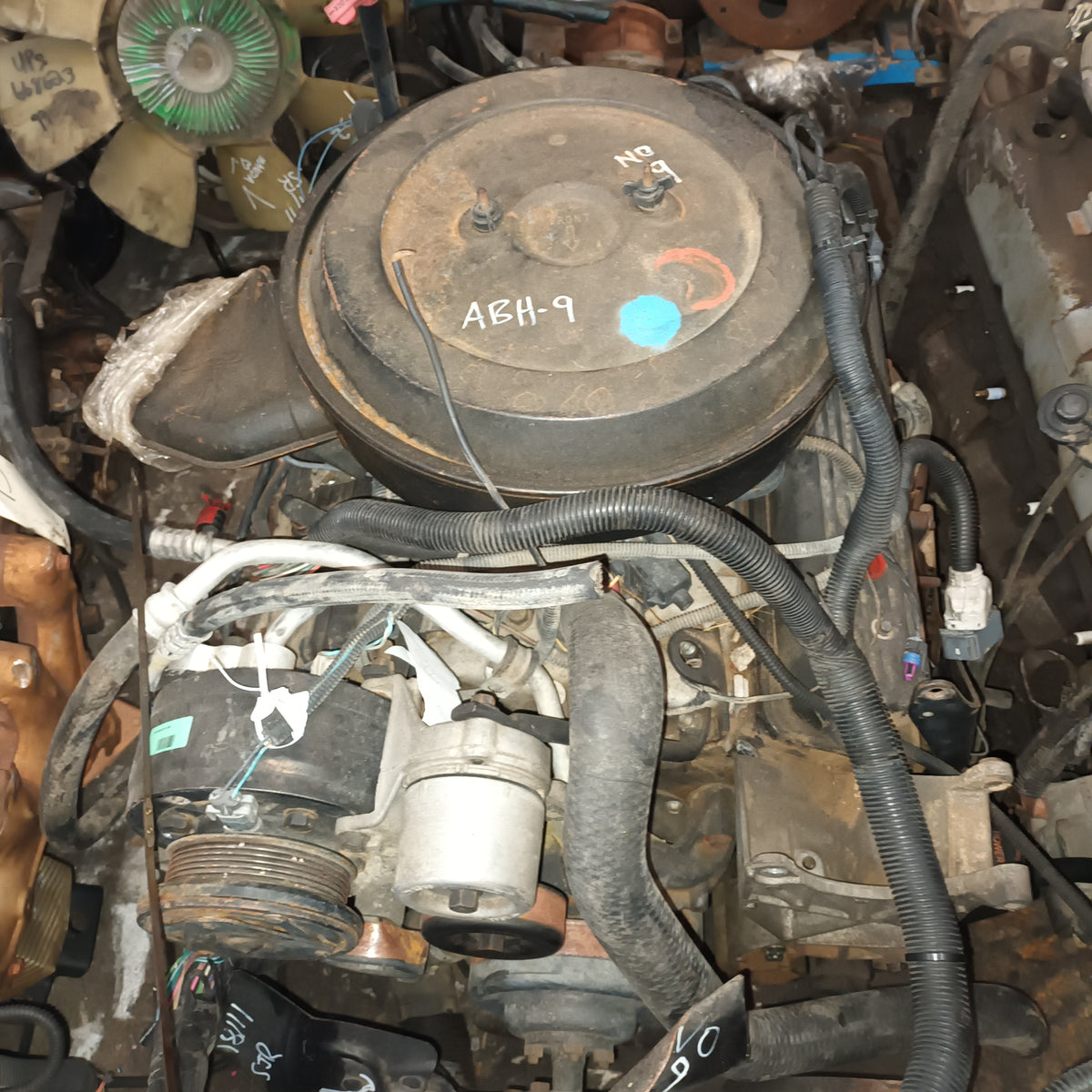 CHEV 350 1986-95 BLOCK CASTING 10243880 USED ENGINE IN REBUILDABLE CON ...